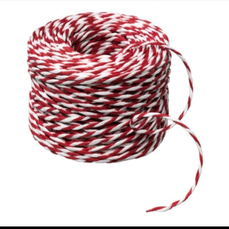Jual Tali pita dengan paduan warna merah dan putih ukuran 40 m di ...