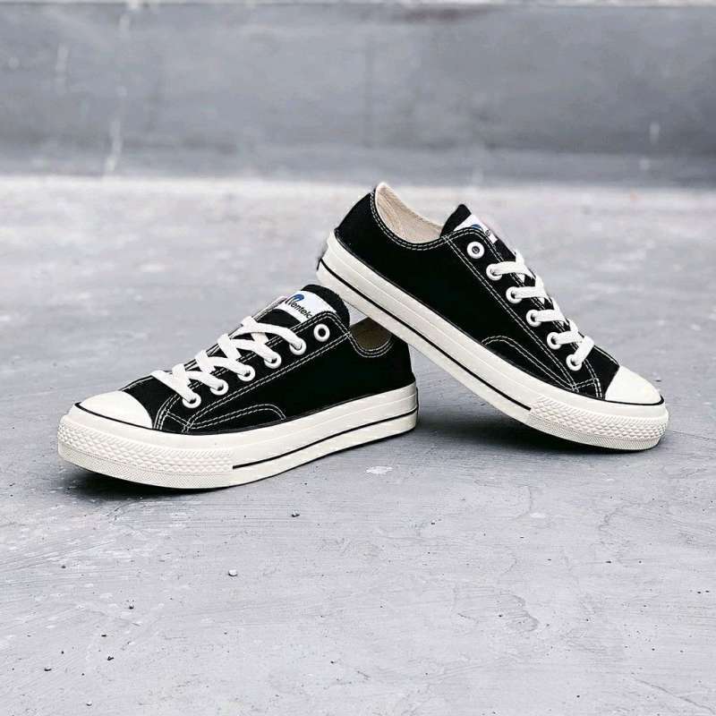 Promo Sepatu Ventella BTS 70s Low Black Natural - 37 Diskon 13% di ...
