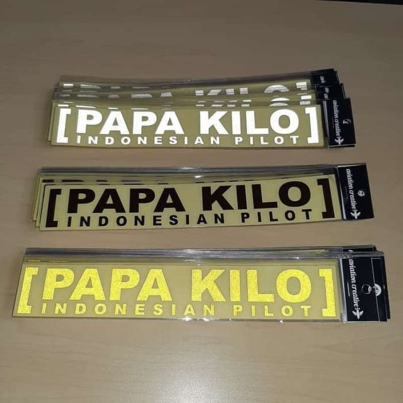 Promo Sticker Papa Kilo panjang Diskon 42% di Seller Juniperr Shop ...