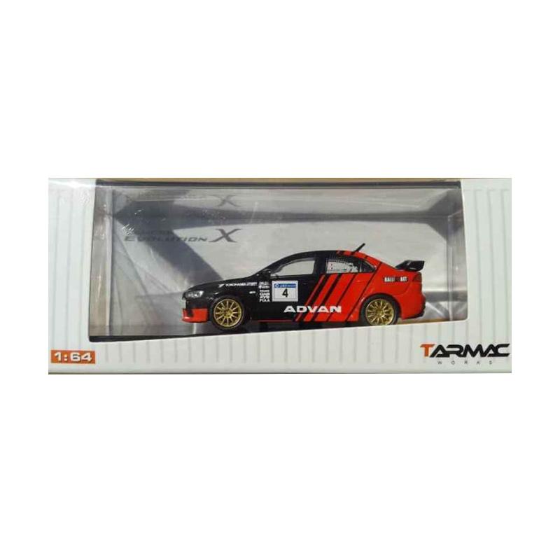 Jual TARMAC WORKS Mitsubishi Lancer Evolution Evo X Rally Advan Livery ...