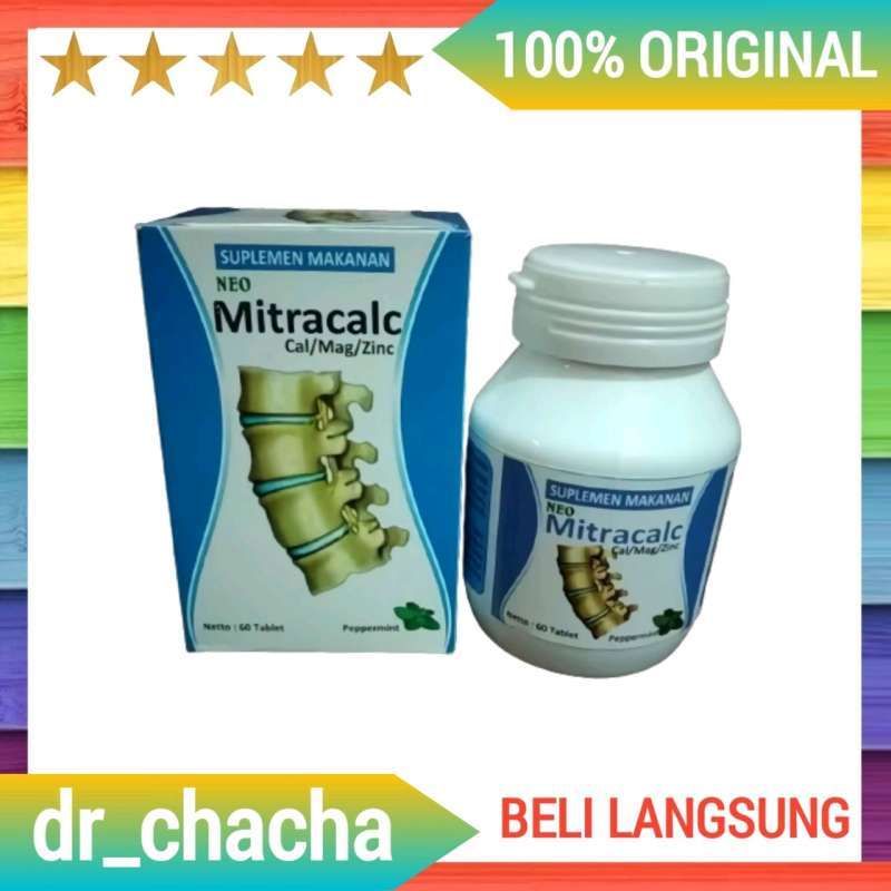 Jual Neo Mitracalc Cal Mag Zinc Original Mitracal Asli Tablet Herbal ...
