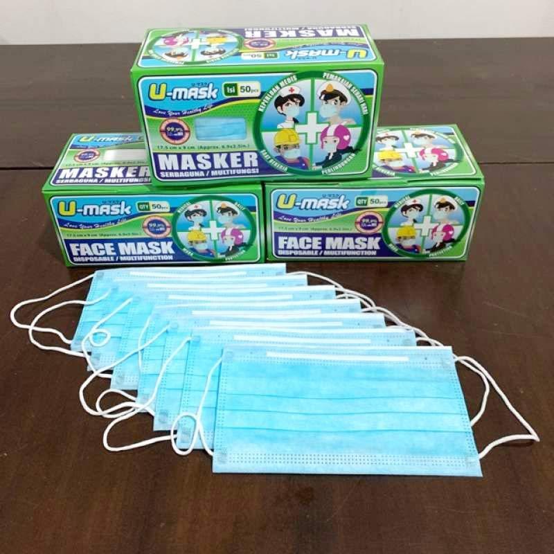 Jual Fit - U Mask Kids Surgical Masker [3 Pcs] Di Seller Vita Cosmetic ...