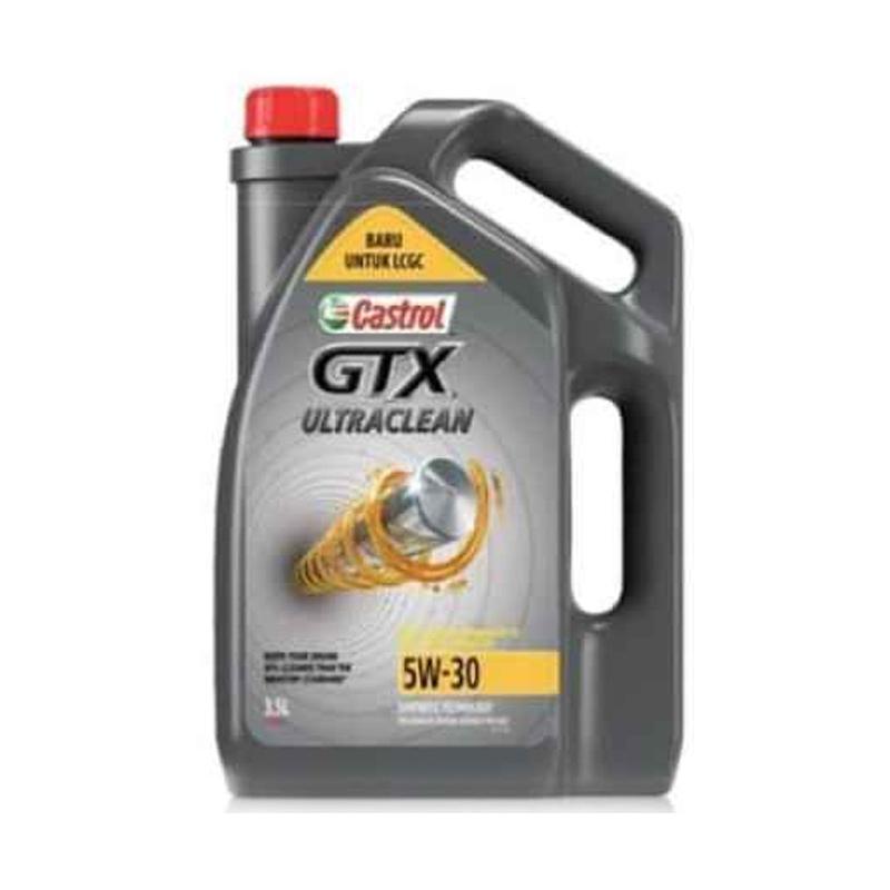 Jual Castrol Gtx Ultraclean 5w30 5w-30 Lcgc Oli Mobil [35 L] di Seller Grosir Pelumas Surabaya ...