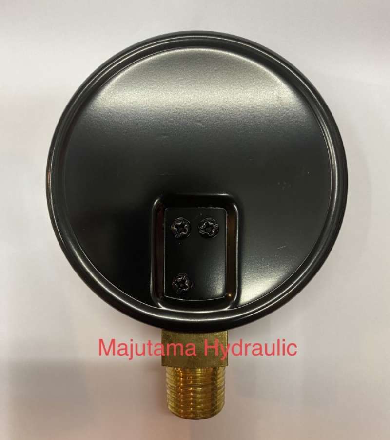 Promo Pressure Gauge//manometer 4 Inch 400 Bar(kg/cm2)black Steel ...