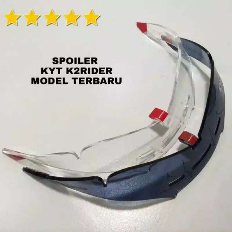 Jual Tahun ini aja kak Spoiler KYT k2r /spoiler kyt K2 rider akrilik ...