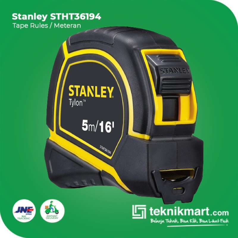 Promo Stanley Tylon Tape Rules / Meteran Manual 5m Stht36194 Diskon 10% ...