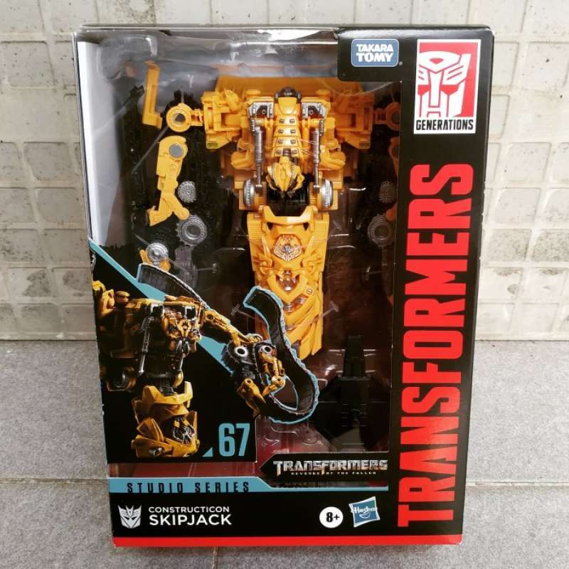 Promo HASBRO TRANSFORMERS STUDIO SERIES CONSTRUCTICON SKIPJACK VOYAGER ...