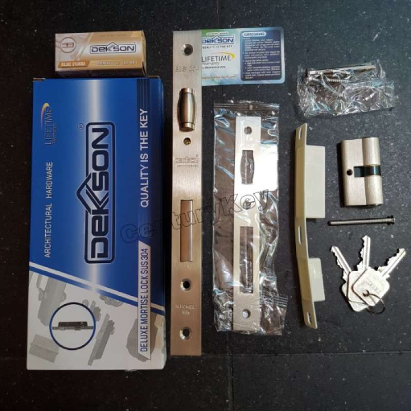 Promo Mortise Lock Dekkson Mts Rl Dl 8685 Sss Dekson Body+Cylinder ...