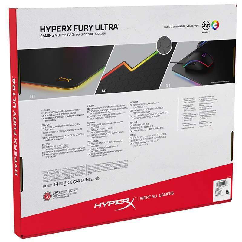 Jual Hyperx Fury Ultra Rgb Gaming Mouse Pad Di Seller Multifungsi Online - Mangga Dua Selatan ...