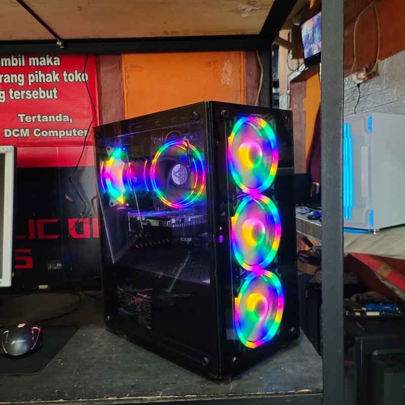 Jual PC RAKITAN Hemat Lengkap Intel Core I7 SSD 128GB HDD 500GB LED 20 ...