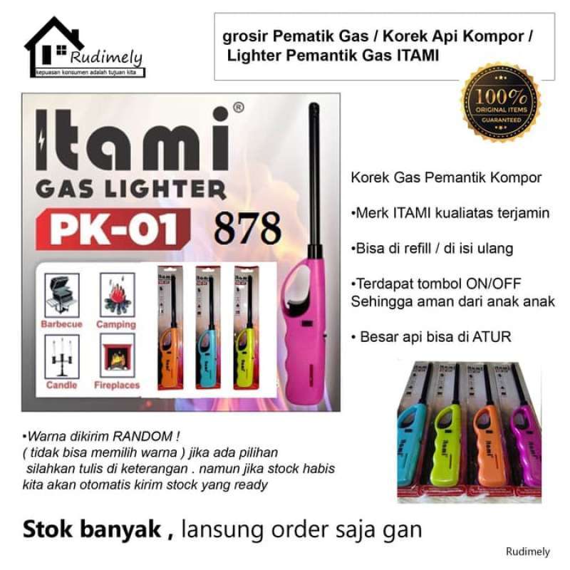 Promo grosir Pematik Gas / Korek Api Kompor / Lighter Pemantik Gas ...