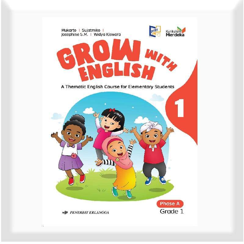 Jual Buku Pelajaran English Kelas 1 SD K21 Kurikulum Merdeka Erlangga ...
