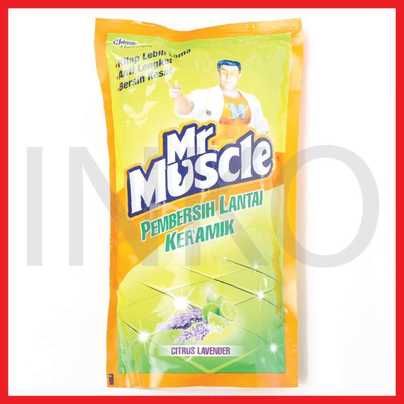 Jual MR MUSCLE AXI TRIGUNA PEMBERSIH KERAMIK CITRUS LAVENDER POUCH 800ML di Seller Lottemart ...