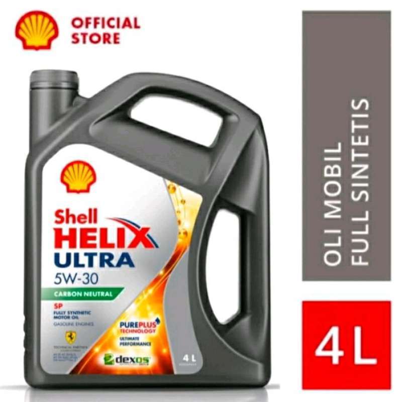 Jual SHELL HELIX ULTRA 5W 30 CARBON NEUTRAL SP fully synthetic motor ...
