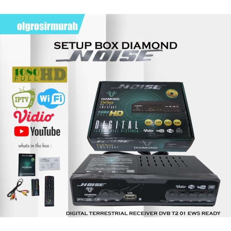 Jual KT157 STB Set Top Box Noise DIgital TV Receiver DVBT2 01 EWS Ready ...