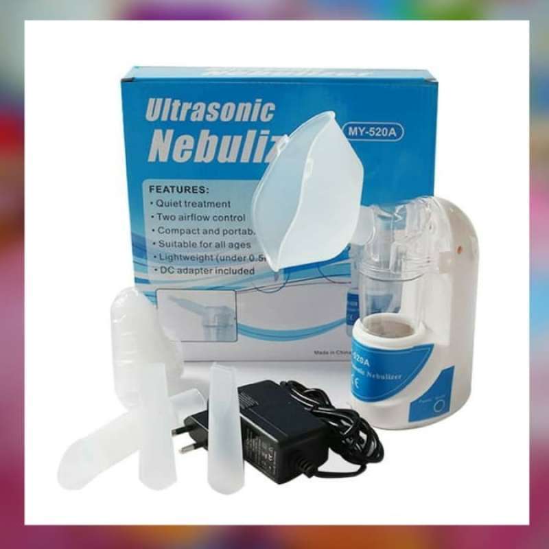 Promo Nebulizer Ultrasonic Portable Inhalasi Alat uap Dewasa Anak ...