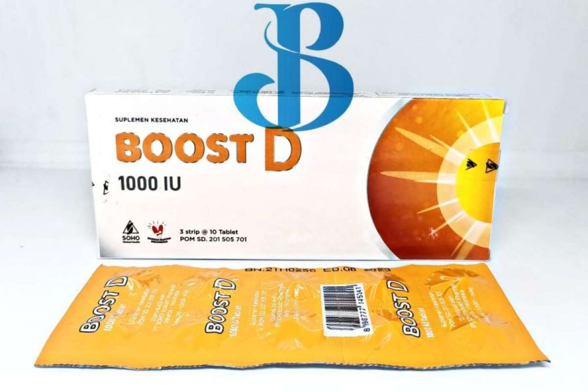 Jual Boost D 1000 Iu Strip Isi 10 Tablet Vitamin D3 Di Seller Apotek ...