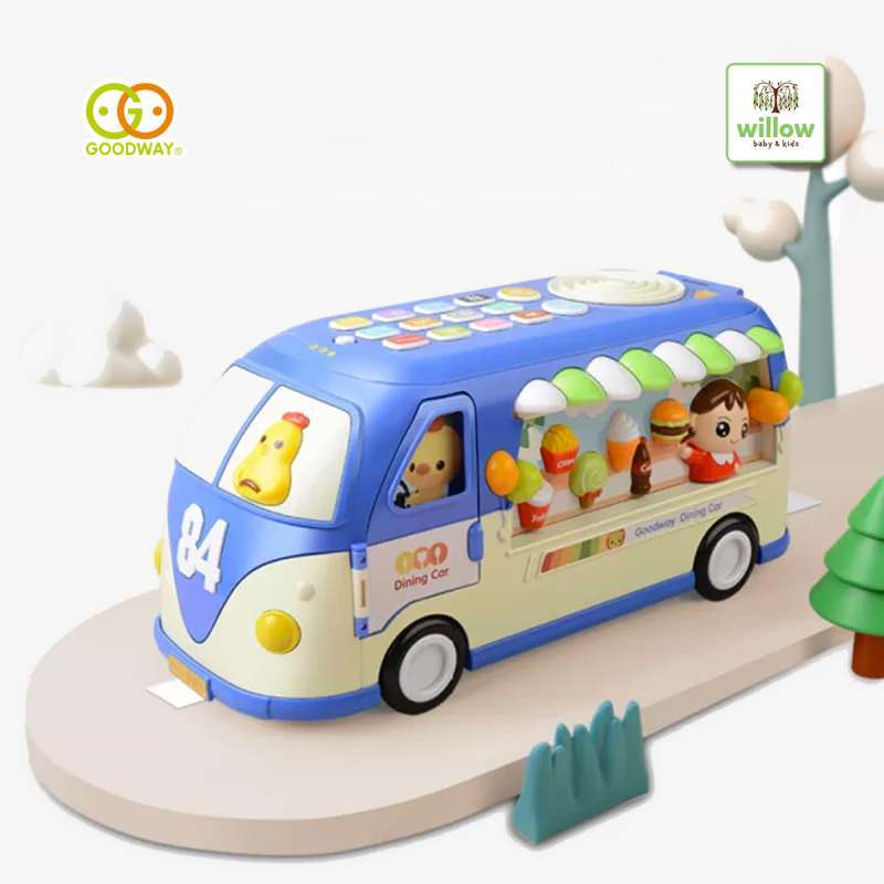 Jual Mainan Motorik - Goodway Learning Bus Toys - Dining Car N Alphabet ...
