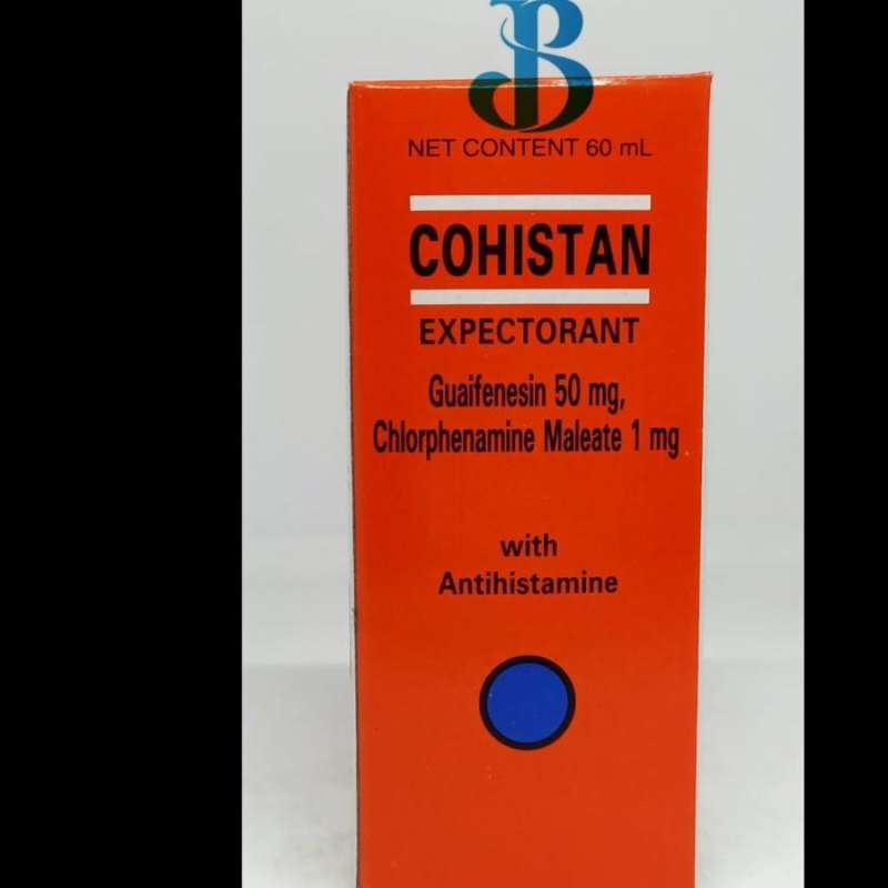 Jual Cohistan Expectorant sirup 60 ml, 100 ml - obat batuk berdahak di ... Jual Cohistan Expectorant sirup 60 ml, 100 ml - obat batuk berdahak di ...