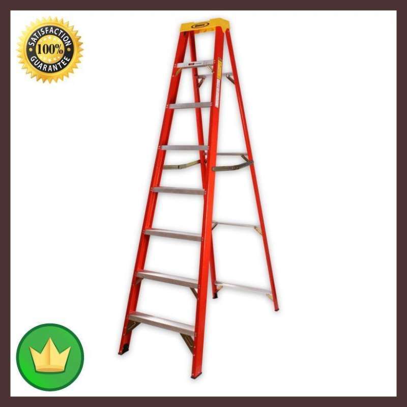 Jual Tangga Fiber Glass 8 Step - Merah di Seller Surya Agung Mandiri ...