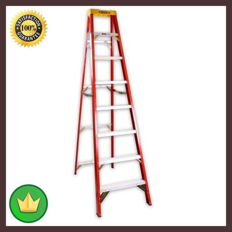Jual Tangga Fiber Glass 8 Step - Merah di Seller Surya Agung Mandiri ...