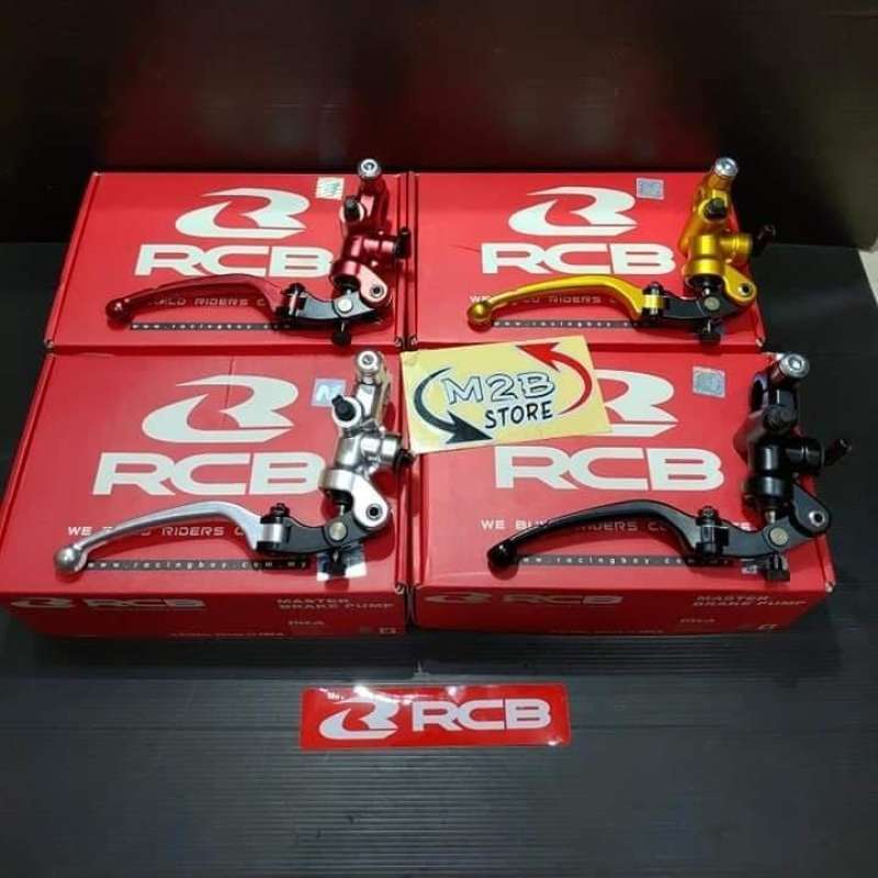 Jual Master Rem Rcb Kanan Mode Baru + Switch Rem Universal Gold Kuning ...