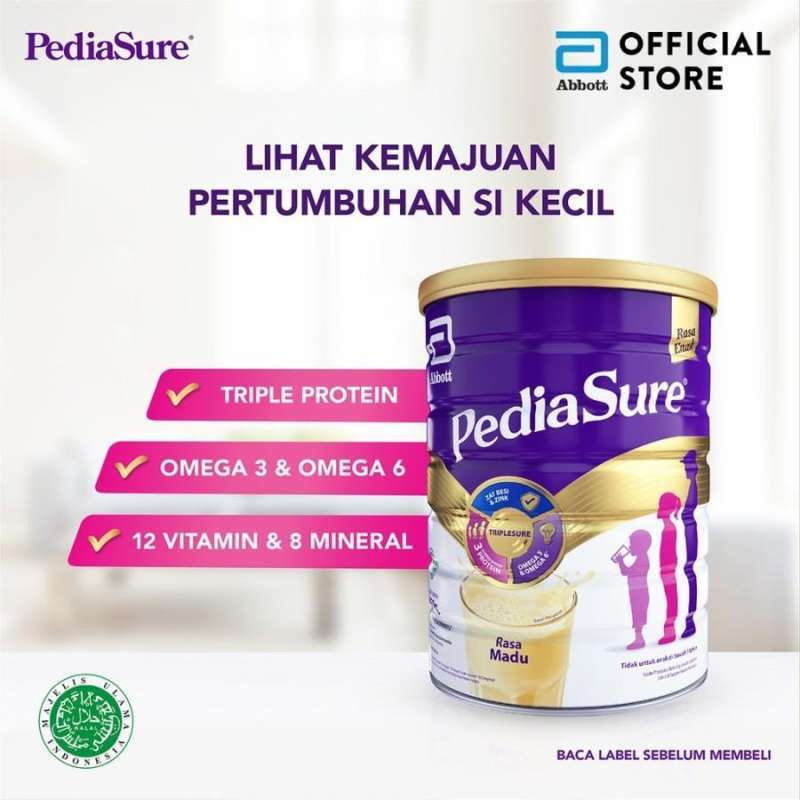 Jual Pediasure Vanila 850 G (1-10 Tahun) Susu Formula Pertumbuhan Anak Di Seller Babybestmart ...