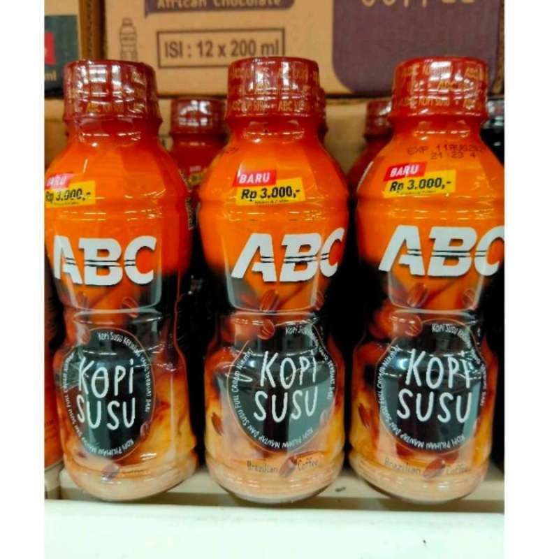 Jual Abc Kopi Susu Botol 200ml Di Seller Vicshoes - Jombang, Kota ...