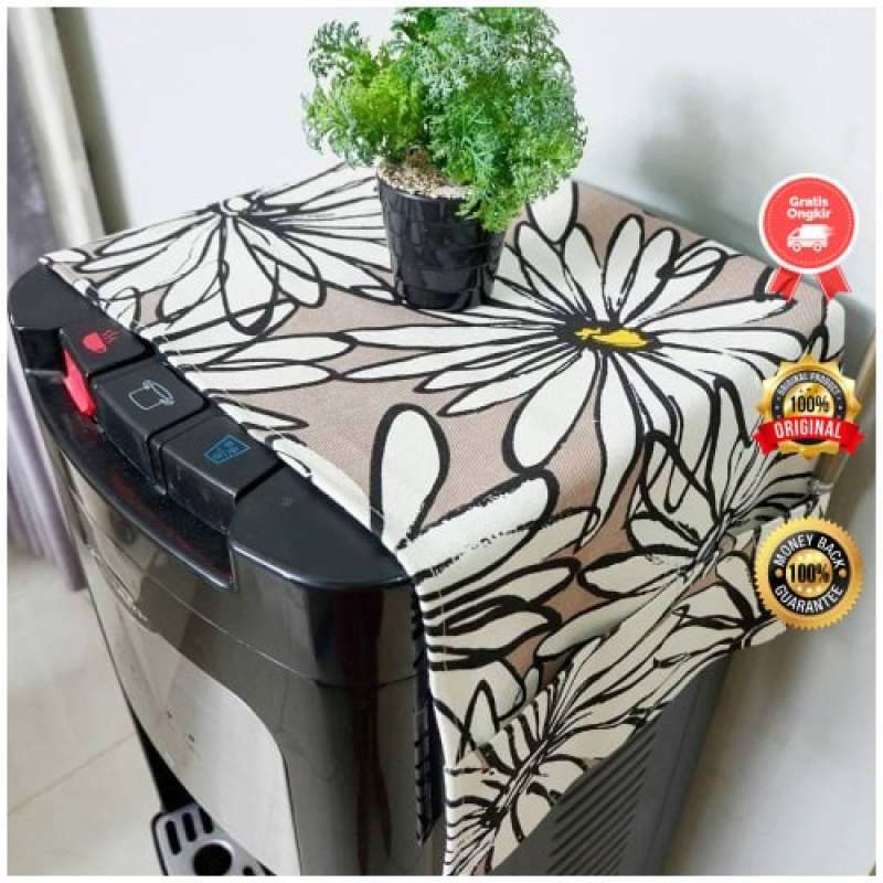 Promo Jatmika Sarung Alas Dispenser Galon Bawah Kain Kanvas Linen Tebal ...