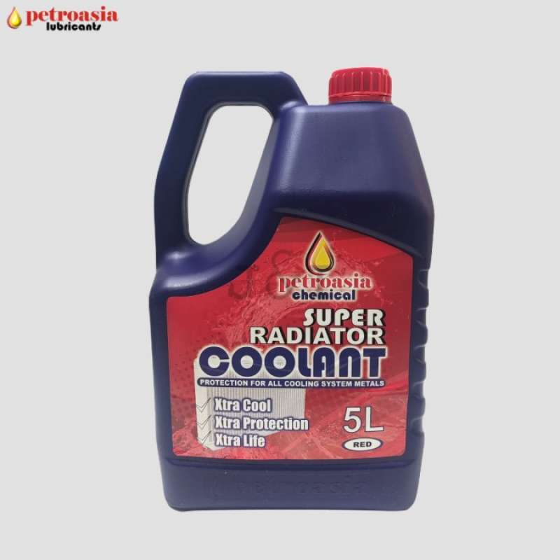 Jual Air Coolant /Air Radiator/Cairan Radiator 5 Liter Merah di Seller ...