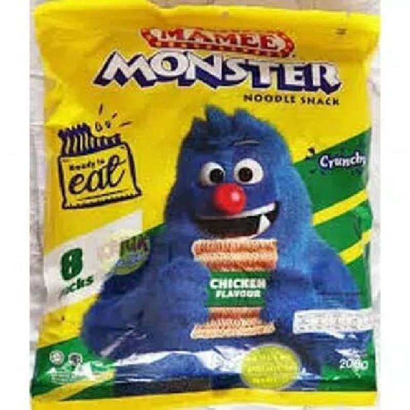 Jual MAMEE MONSTER / SNACK NOODLES / SNACK RINGAN/ BBQ/ AYAM - Chicken ...