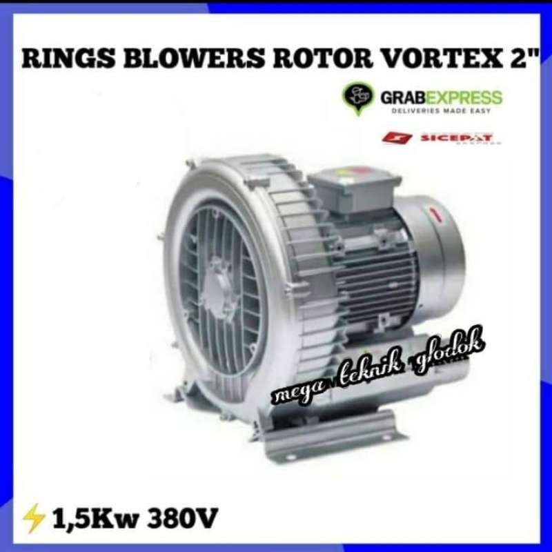 Jual Ring Blowers Rotor Vortex 2hp 3phase 2in di Seller Mega Tehnik glodok - Jembatan Lima, Kota ...