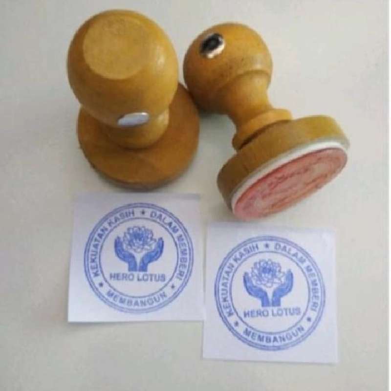 Jual stempel express otomatis dan stsmpel kayu - stempel kayu, 2cm di ...