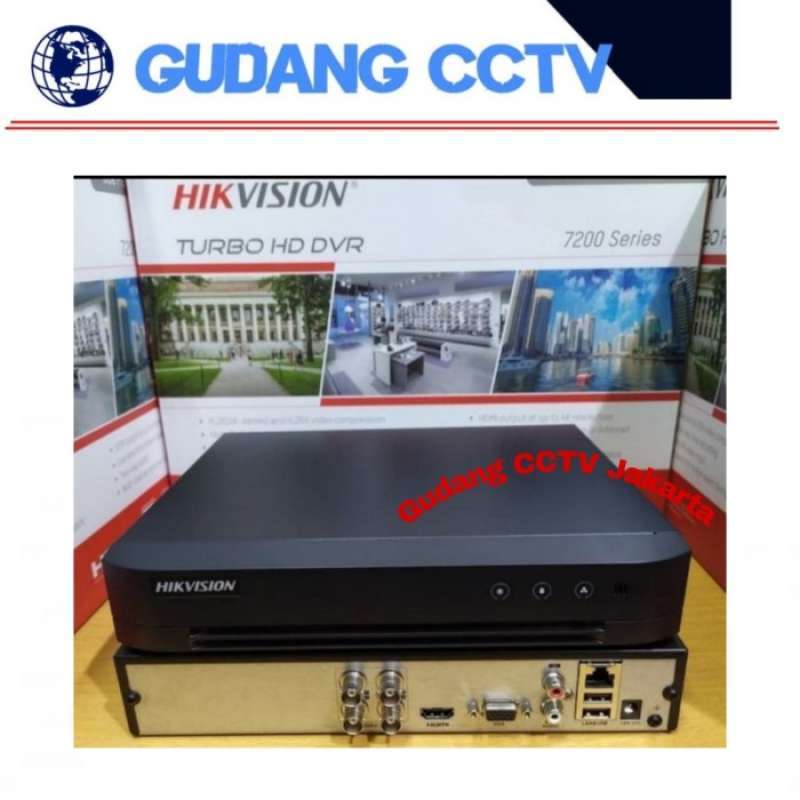 Jual DVR HIKVISION 5MP 4 CHANNEL DS-7204HQHI-K1/UHK di Seller Eudora ...