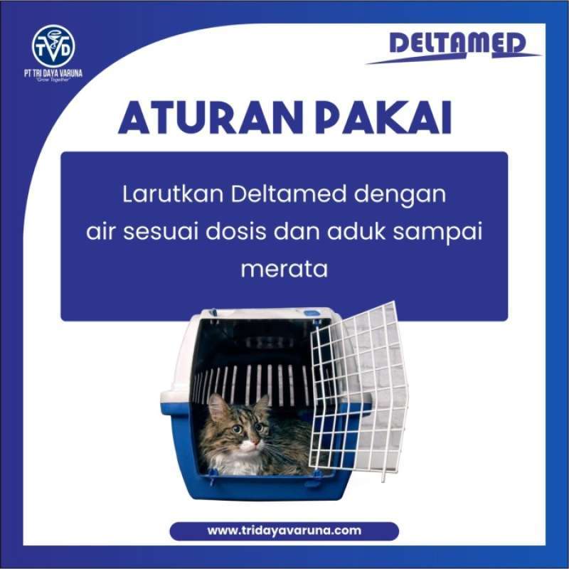 Jual Obat Mandi Kutu Tungau Caplak Belatung Lalat Kucing Anjing Deltamed Ig Di Seller Bora ...