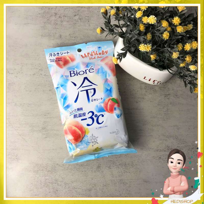 Jual Biore Cool Body Sheets 20ct Tissue Badan Di Seller Mctlab ...