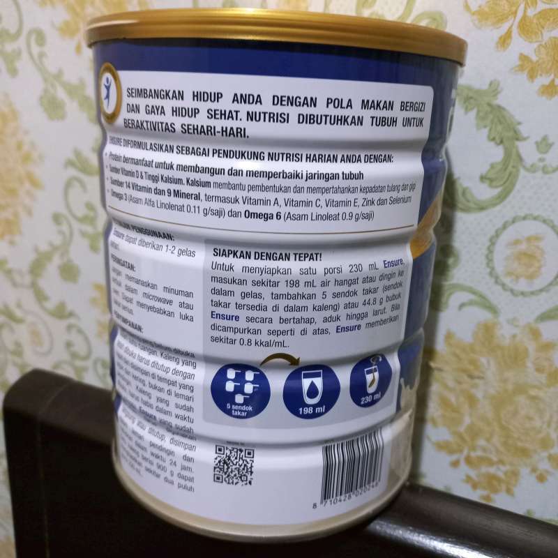 Jual Ensure Vanilla 900g Di Seller Mirza Mart - Utama, Kota Cimahi | Blibli