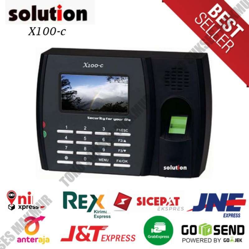 Promo Solution X100C Mesin Absensi Finger Print Diskon 9% di Seller ...