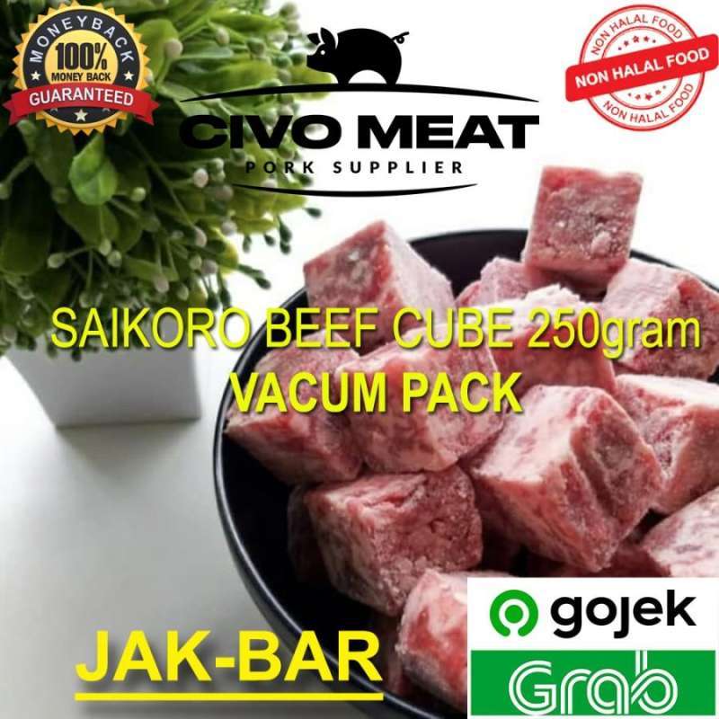 Jual Saikoro Beef Steak Wagyu Cube - 250gr di Seller CIVO MEAT JAKARTA ...