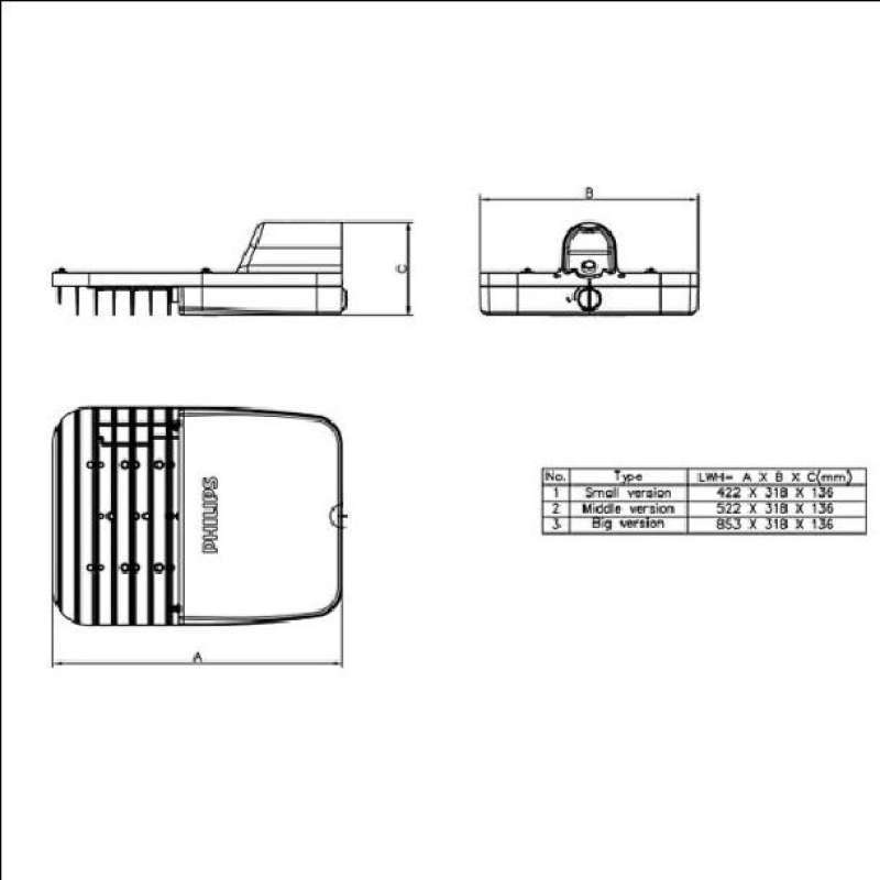 Jual Philips Brp371 90w Led93/cw Dm Mp1 Pju Led 90w Di Seller Aneka ...