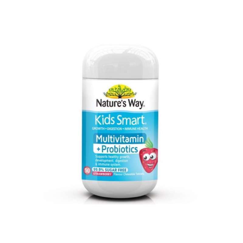 Jual (ORIGINAL) Nature’s Way Kids Smart Multivitamin + Probiotics 50 ...