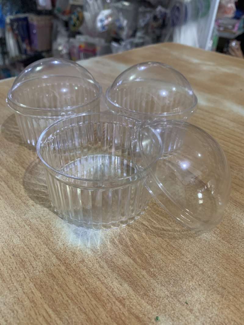 Promo Gelas pudding CH25 / packaging gelas jelly 1 pak 10 pc Diskon 34% ...