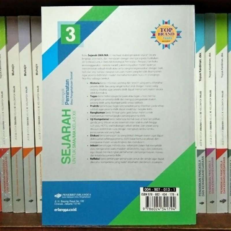 Jual Buku Sejarah 3 Sma/ma Kelas 12 (xii) Revisi K13 Terbaru Seri Peminatan Di Seller Lussan ...