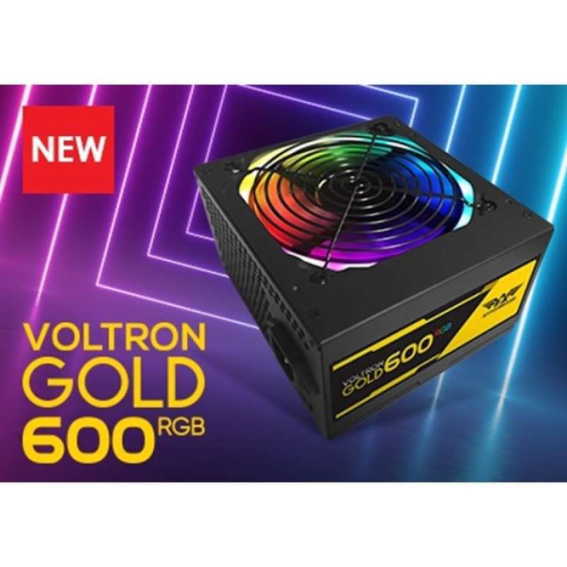 Promo Armaggeddon Voltron Gold Grade 600 Gaming PSU RGB Diskon 23% di Seller Kompukamu Store ...