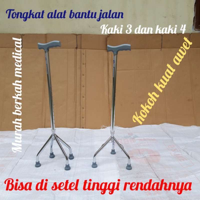 Promo Tongkat Alat Bantu Jalan Aneka Tongkat Walker Alat Terapi Diskon ...