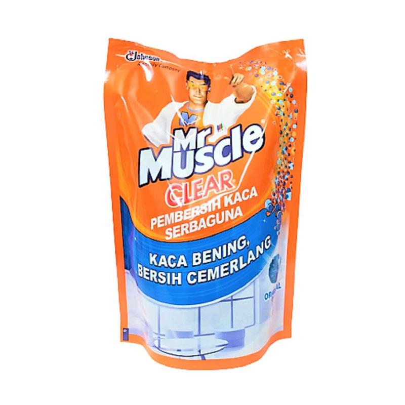 Jual MR. MUSCLE Clear Origina Pembersih Kaca Serbaguna [440 mL/ Pouch ...