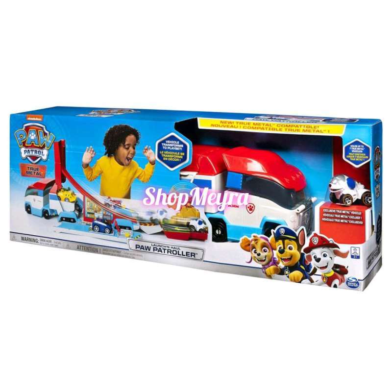 Jual PAW PATROL True Metal Launch and Haul Paw Patroller di Seller ...