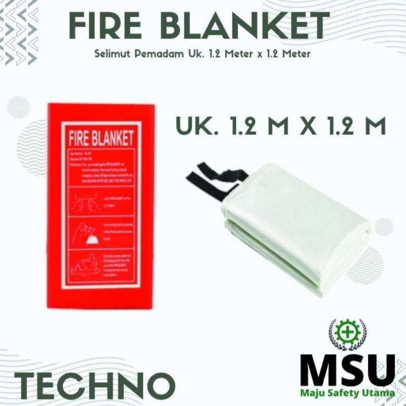 Jual Fire Blanket 1.2 X 1.2 Meter Selimut Pemadam Api 1.2 M X 1.2 M Di ...