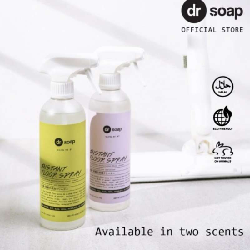 Jual Dr soap Instant Floor Spray 500ml Mauve / Dijom - Dr.Soap 500 ml ...