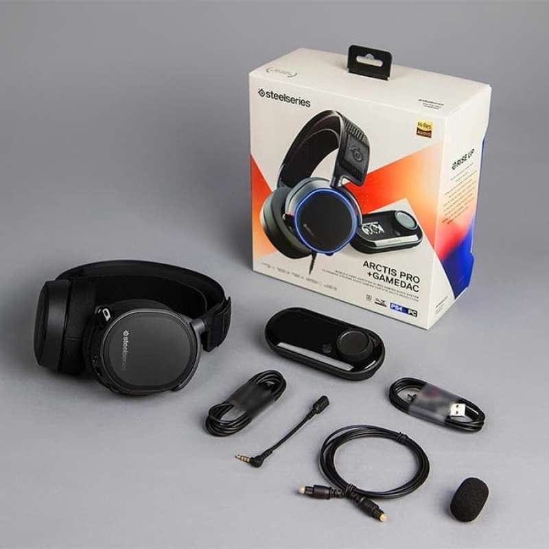Jual Steelseries Arctis Pro RGB + Game DAC Hi-Res Gaming Headset ...